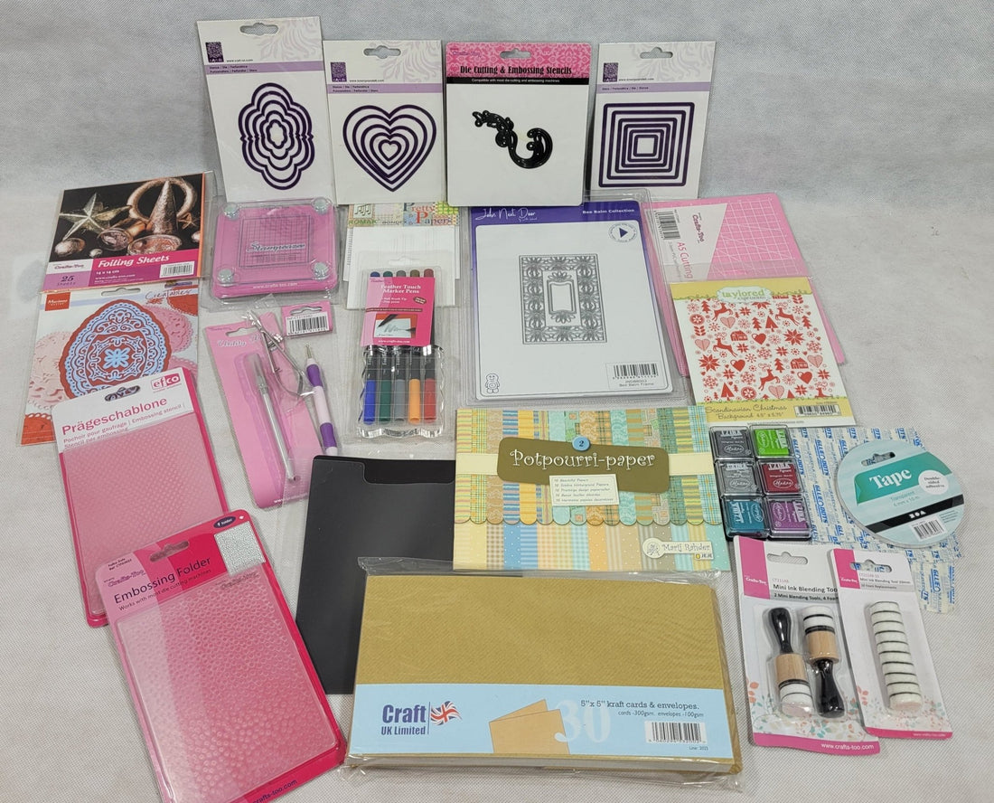 Papercraft Bundle Half Price! 50 Items Surprise Bundle Worth Over £100 ...